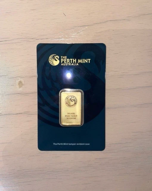 LINGOT OR 10G - The Perth Mint Australia - Scellé Et Certifié EUR 987 ...