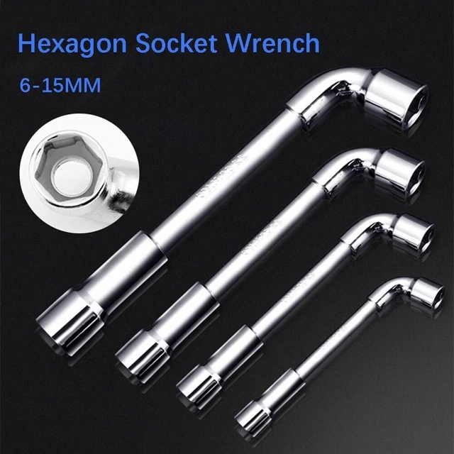 WEAR AND TEAR Resistant Lshaped Pipe Socket Wrench Car Repair Tool ...