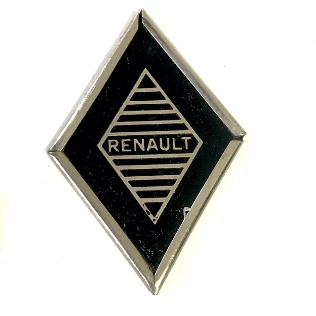 RENAULT ANCIEN SIGLE emblème logo insigne monogramme badge calandre en ...
