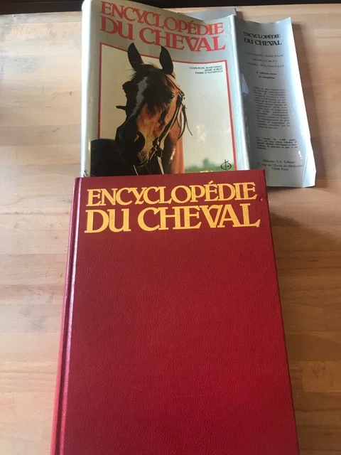 ENCYCLOPEDIE DU CHEVAL Marcenac Et Aublet Edition Maloine 1980 EUR 29 ...