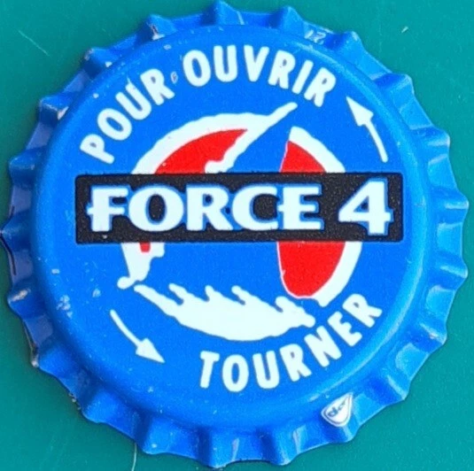 CAPSULE FORCE 4 kronkorken beer bottle caps chapas biere EUR 8,27 - PicClick FR
