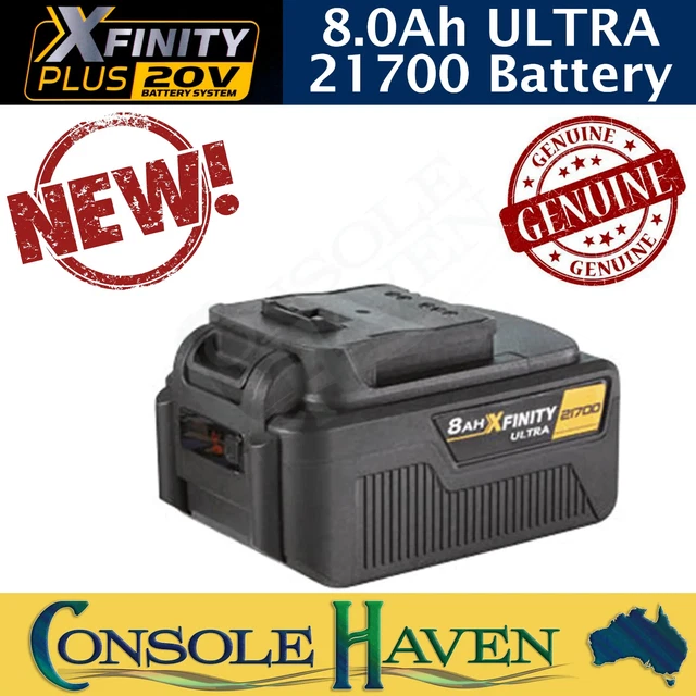 XFINITY LI-ION 20V 8.0Ah Battery | ULTRA 21700 Cells Aldi Ferrex ...