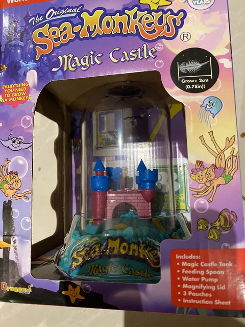 SEA-MONKEYS MAGIC CASTLE Playset Toy Kit The Original Sea Monkeys $39. ...