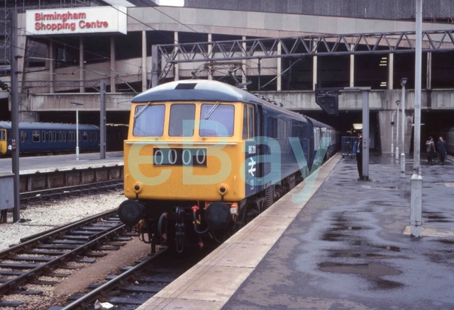 35MM RAILWAY SLIDE of Class 86 86211 @ Birmingham New St - Copyright to ...