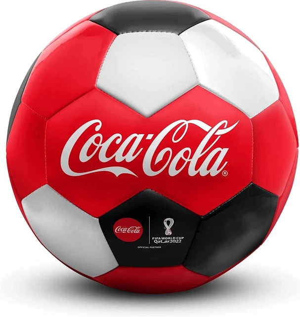 COCA-COLA FIFA WORLD Cup Qatar 2022 Football (Size 5, Multi-coloured ...
