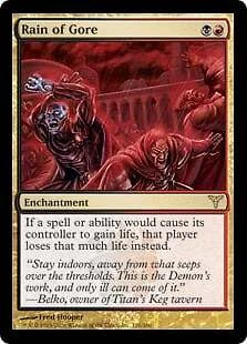 MAGIC MTG - Rain of Gore - Discorde - EXC - EN EUR 7,09 - PicClick FR