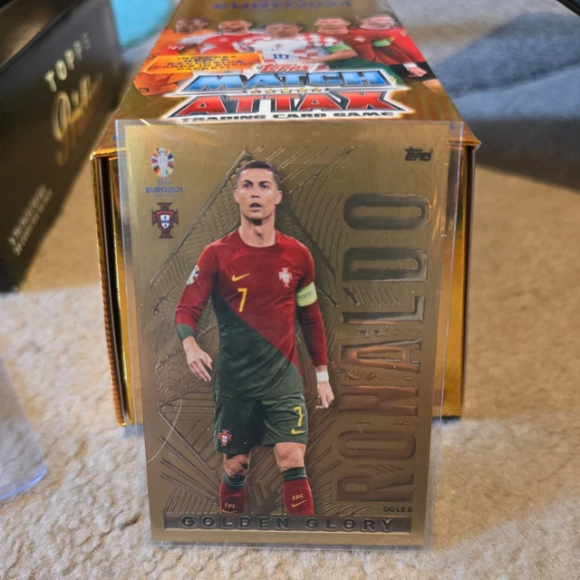 CRISTIANO RONALDO GOLDEN Glory Match Attax Euro 2024 Come Nuovo EUR 2 ...