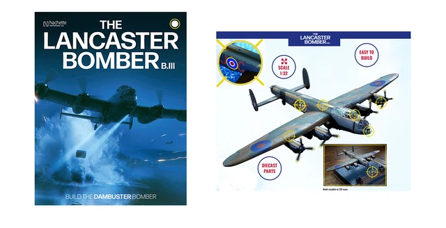 NEW HACHETTE BUILD The Lancaster Bomber B.III Scale 1:32 Partworks ...