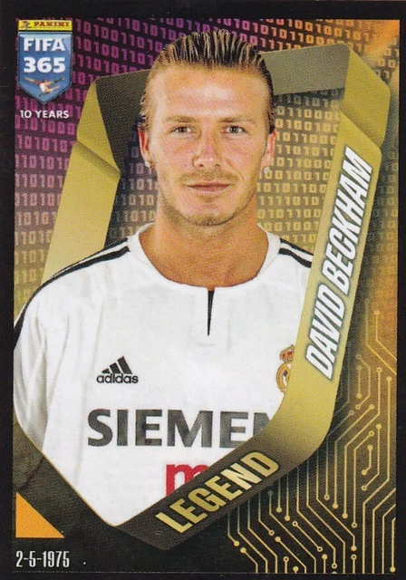 PANINI FIFA 365 2025 Autocollant N° 23 David Beckham Légende EUR 2,71 ...