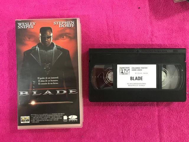 BLADE VHS CINTA Tape Wesley Snipes Stephen Dorff Vampire EUR 14,70 ...
