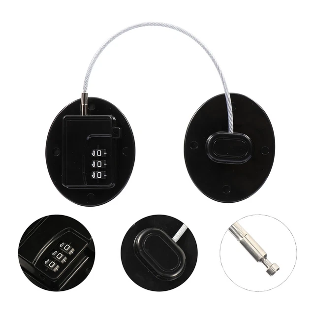 SECURITY LOCK DOOR Chain Heavy Duty Fridge with Key Refrigerator £7.88 ...