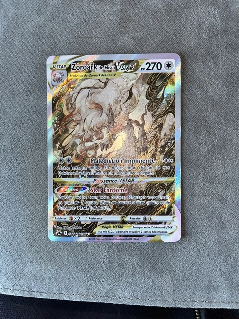 CARTE POKÉMON ZOROARK De Hisui Vstar Full-Art GG56/GG70 Zenith Suprême Neuf FR EUR 39,99 ...