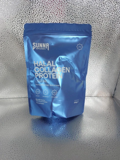 SUNNA SUPPLEMENTS - Halal Collagen Protein 250g Powder Exp 07/2030 ...
