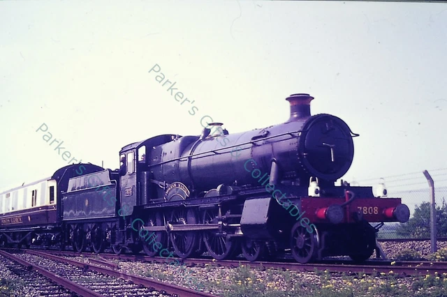 ORIGINAL 35MM RAILWAY Slide GWR Steam Locomotive 6998 Burton Agnes Hall ...