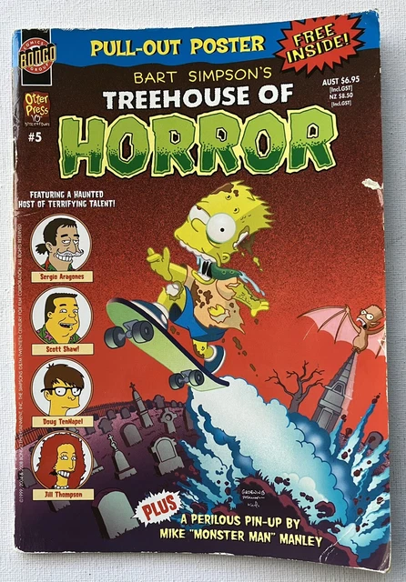 BART SIMPSON’S TREEHOUSE of Horror 5. Bongo Comics & Otter Press. 2008 ...