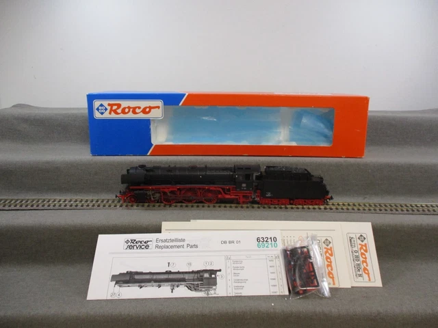 ROCO SPUR H0 69210 Tenderdampflok BR 01 der DB Digital ESU DCC DSS MM ...
