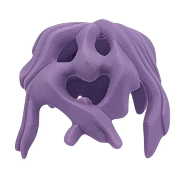 PLAYMOBIL MOUSSE VIOLETTE visage magie médiévale forêt chevalier lâche ...