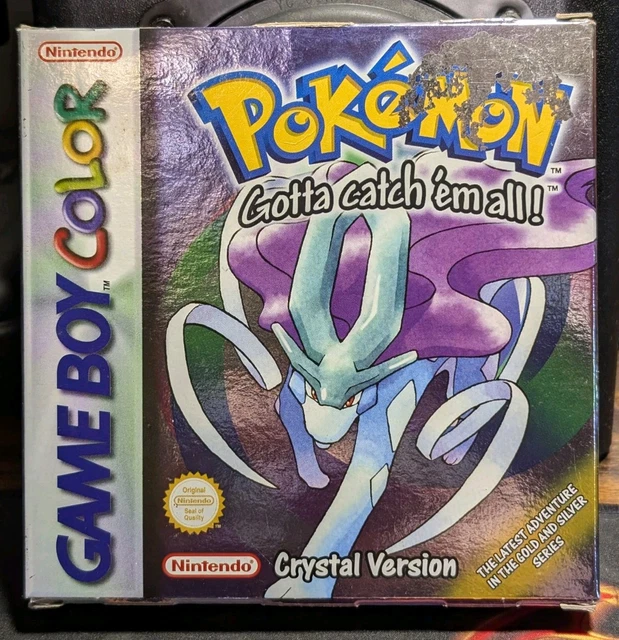 POKEMON: CRYSTAL VERSION Game Boy Color - European BOXED & COMPLETE £92 ...