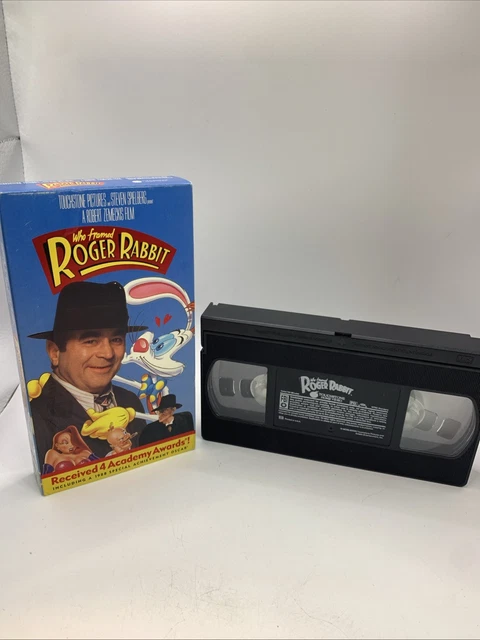 WHO FRAMED ROGER Rabbit? VHS 1988 Bob Hoskins Excellent Condition See ...