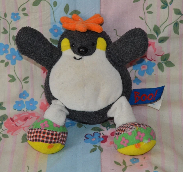 WHERES BOO! CBEEBIES STORY Penguin Born to Play Soft Plush Toy Approx 5 ...