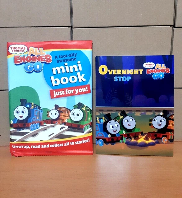 *THOMAS & FRIENDS All Engines Go MINI BOOK (Overnight Stop) BOOK 7 of ...