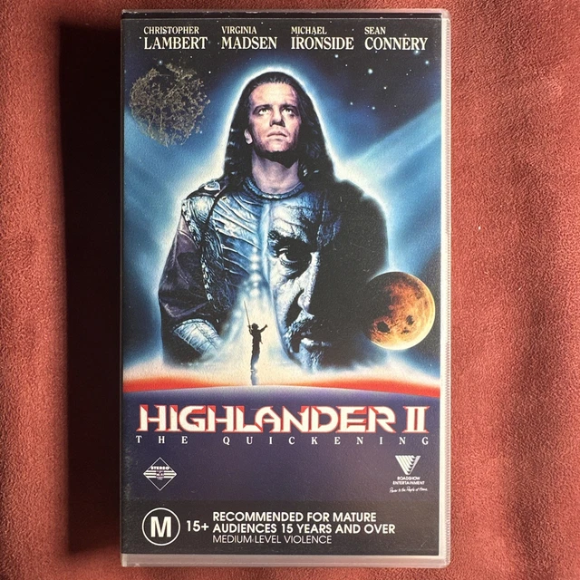 HIGHLANDER II THE Quickening (VHS, 1991) - Free Shipping! $19.99 ...