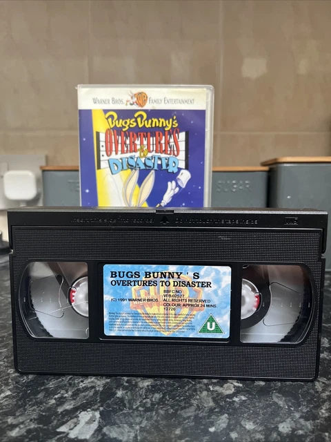 WARNER BROS VHS Bundle Bugs Bunny Overtures To Disaster, Dennis, Jack ...