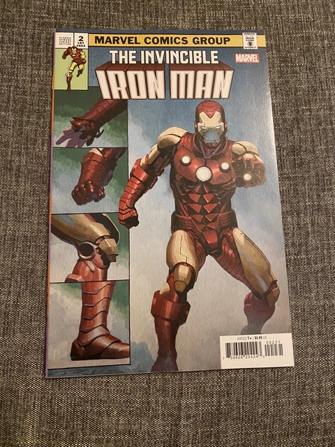 INVINCIBLE IRON MAN #2 Ribic Classic Homage Variant EUR 5,77 - PicClick IT