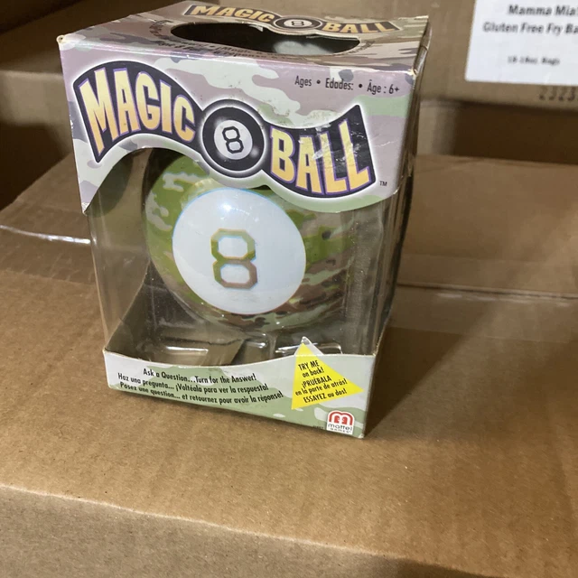 NEW MAGIC 8 Ball Mattel Games Camouflage Edition $19.99 - PicClick
