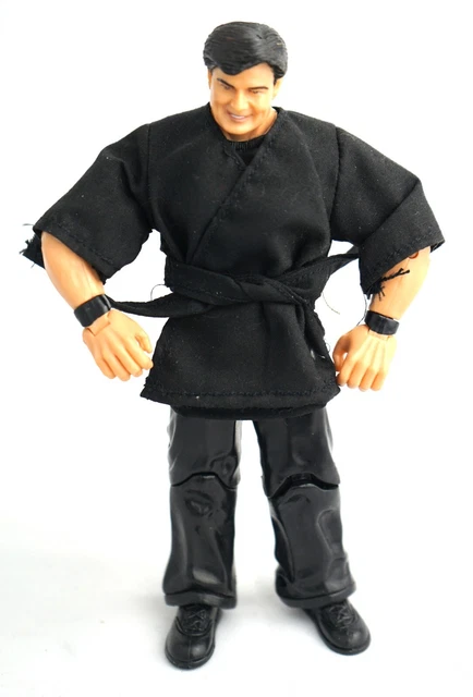 ERIC BISCHOFF WRESTLING Figure WWF WWE Jakks Pacific Judo Karate A14 £9 ...