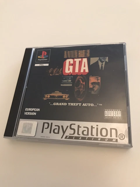 PLAYSTATION 1 PS1 Spiel Grand Theft Auto / Gta + Ovp PS1 / Beschreibung ...