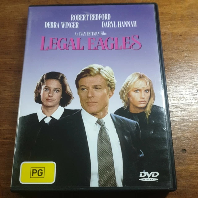 LEGAL EAGLES DVD R4 FREE POST Robert Redford, Debra Winger $9.95 ...