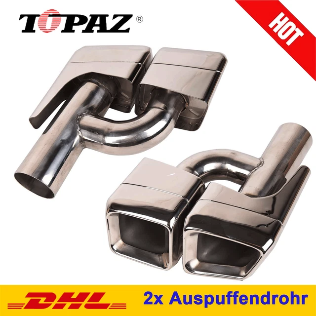 AUSPUFF ENDROHR BLENDE für Mercedes-Benz W204 W212 W207 2006-2013 ...