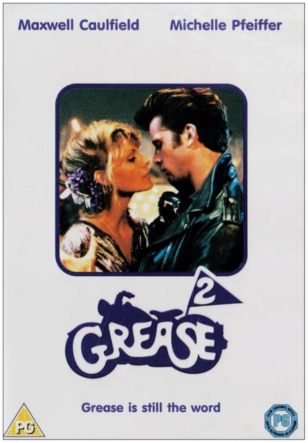 GREASE 2 (DVD) Maxwell Caulfield Michelle Pfeiffer Adrian Zmed Lorna ...