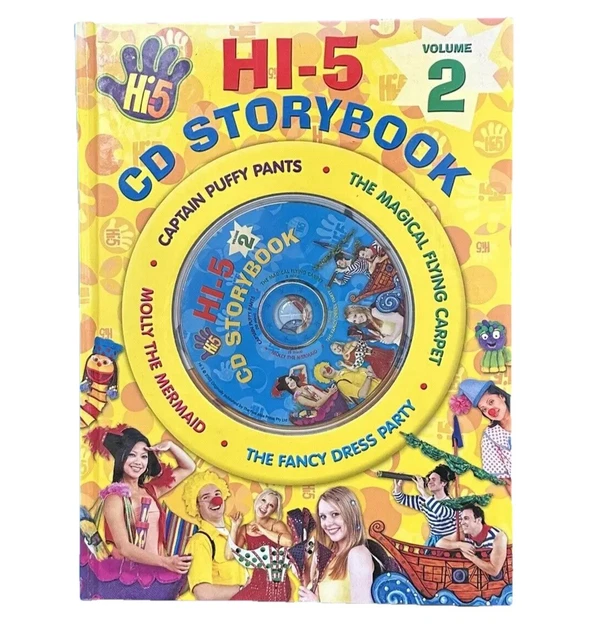 HI-5 CD STORYBOOK Vol 2 Hi5 Used Kid’s Entertainment Vintage 4 Stories ...