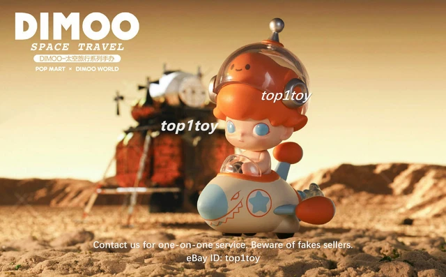 POP MART DIMOO Space Travel Rocket Boy Mini Figure $35.98 - PicClick