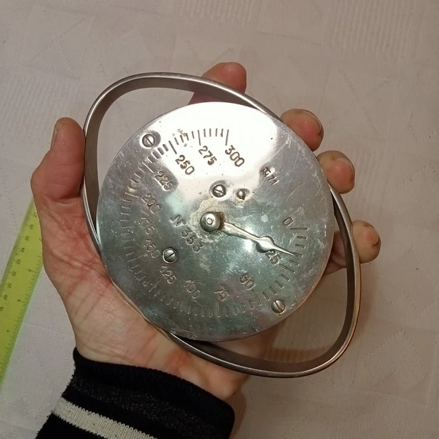 VINTAGE SOVIET DYNAMOMETER , silomer USSR,Rare, metal, large force ...