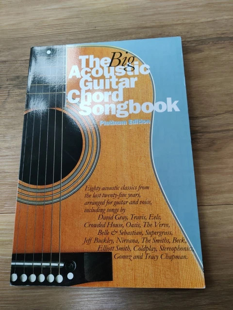 THE BIG ACOUSTIC guitar songbook (livre de poche) produit expertment ...