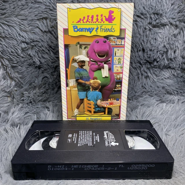BARNEY & FRIENDS: Hi, Neighbor VHS Tape 1992 Time Life Video Lyons ...