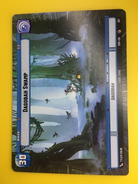 DAGOBAH SWAMP 287 Experience Upgrade Hyperspace Star Wars Unlimited SOR ...