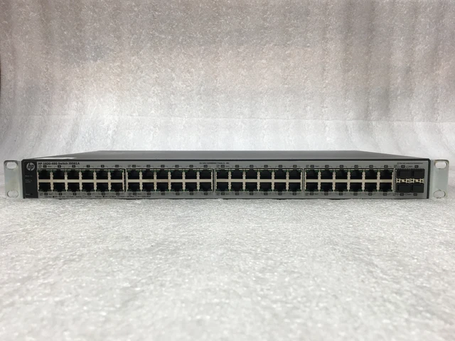 HP HPE MANAGED Network Switch 1820-48G J9981A 48-PORT 4 SFP Gigabit ...