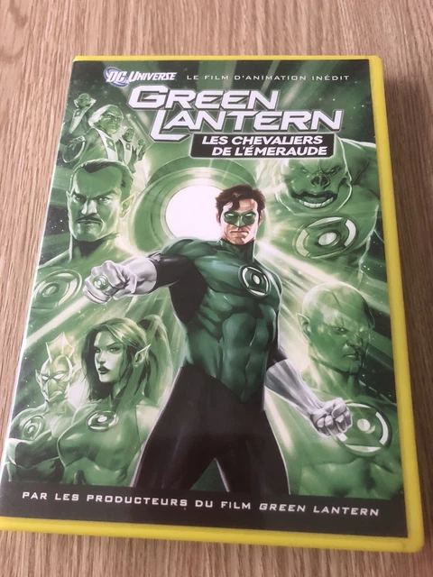 FILM D’ANIMATION GREEN Lantern Les Chevaliers De L’émeraude Dvd Vf Dc ...