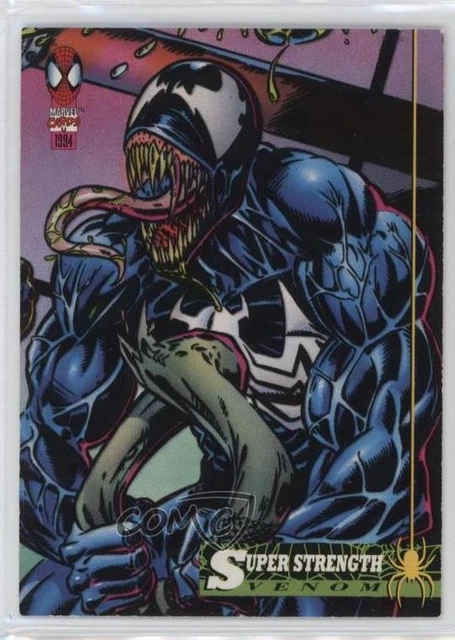 1994 FLEER MARVEL Cards The Amazing Spider-Man Venom Super Strength #18 ...