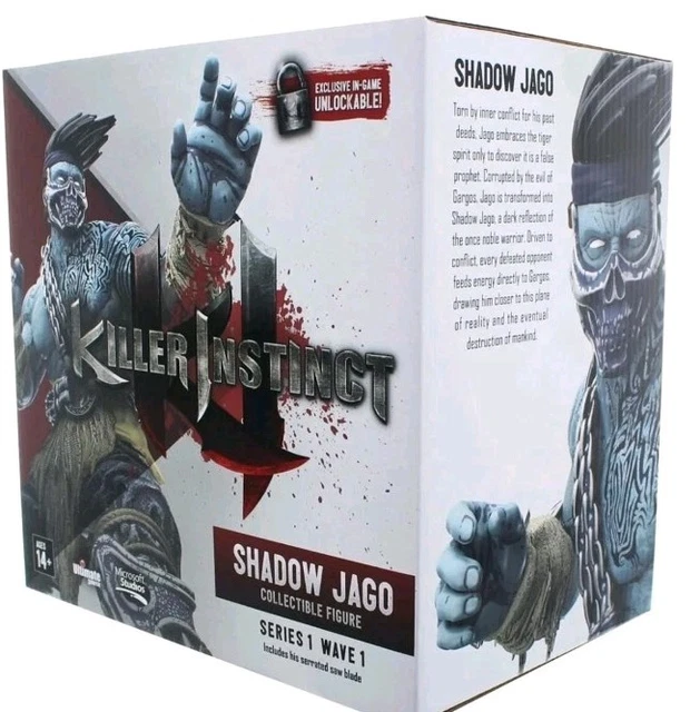 KILLER INSTINCT SHADOW JAGO FIGURE New Sealed In Box £29.99 - PicClick UK