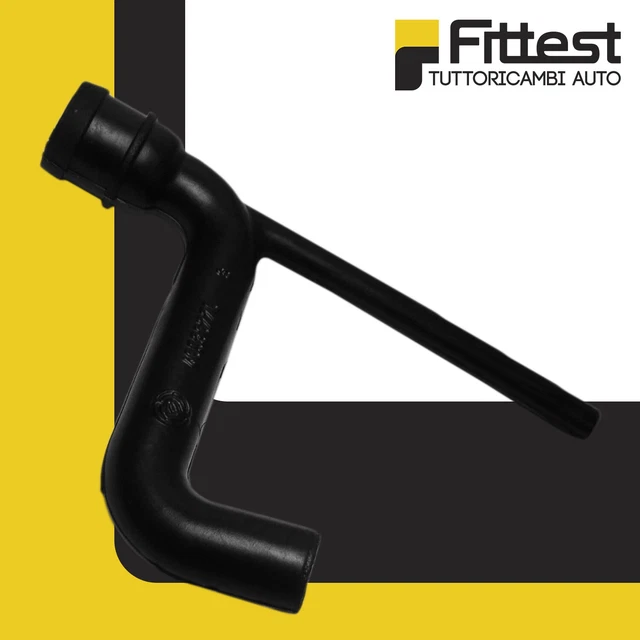 MANICOTTO TUBO FLESSIBILE sfiato motore Fiat Punto Panda Lancia Ypsilon 1.2 Olio EUR 12,99 ...