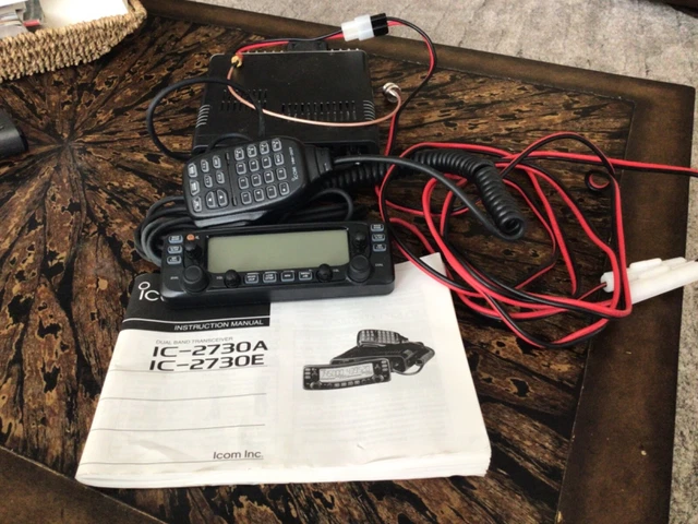 ICOM IC-2730A DUAL Band VHF/UHF 50W Mobile Radio Transceiver $270.00 ...