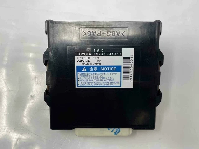 2006 TOYOTA RAV4 4Wd Oem Transfer Case Computer Control Module 89630 ...