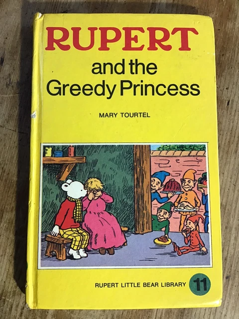 ‘RUPERT & THE Greedy Princess’ by Mary Tourtel, Vintage Childrens ...
