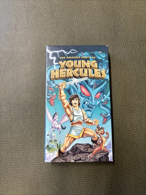 THE AMAZING FEATS of Young Hercules VHS Video Tape Animated UAV Ent ...
