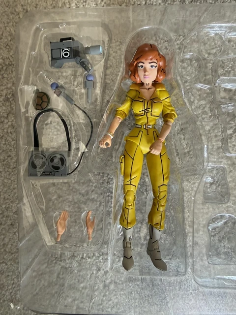 NECA TMNT TOON Cartoon - April O’Neil Figure £26.69 - PicClick UK